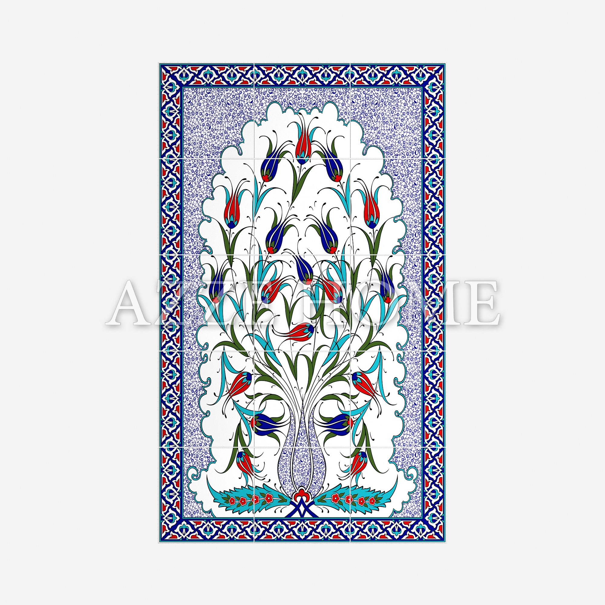 Luxury panel ceramic pattern - Azze Home 2025